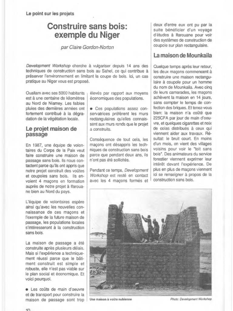 Construire Sans Bois | PDF