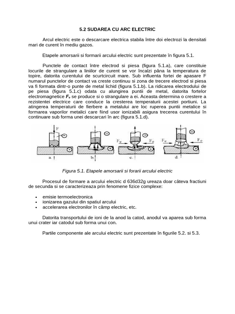 Sudarea Cu ARC ELECTRIC | PDF