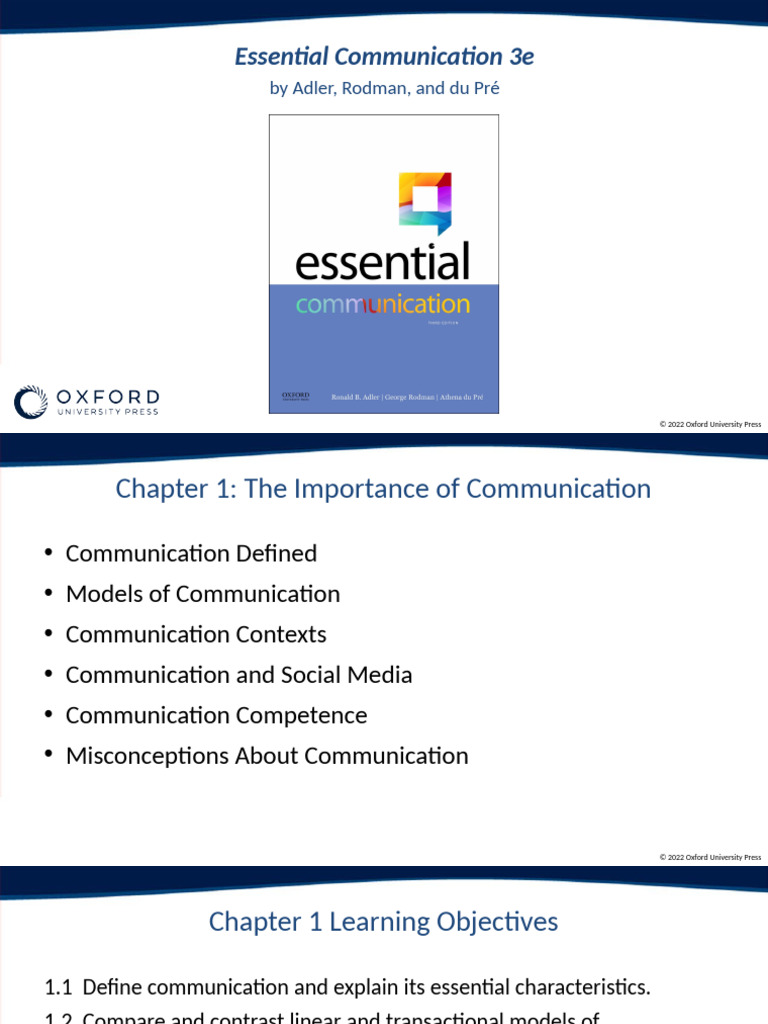 Adler3e LecturePPT Ch01 | PDF