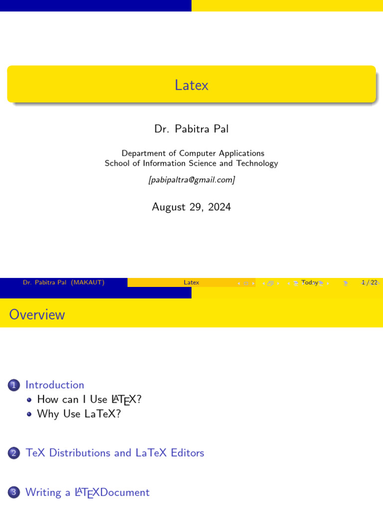 Latex 1 4 | PDF