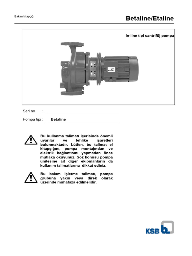 Betaline Bakim Kitapcigi | PDF