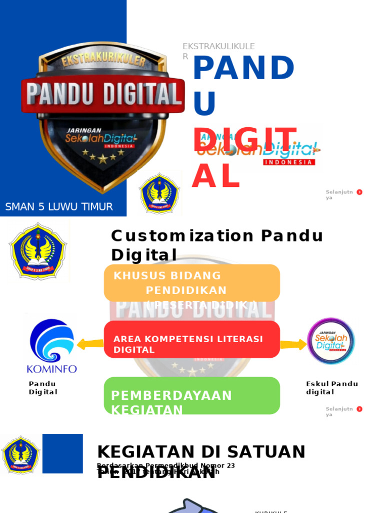 Materi Ekstrakulikuler Pandu Digital | PDF