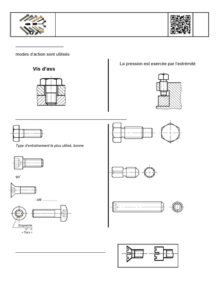 Désignation VIS COURS | PDF