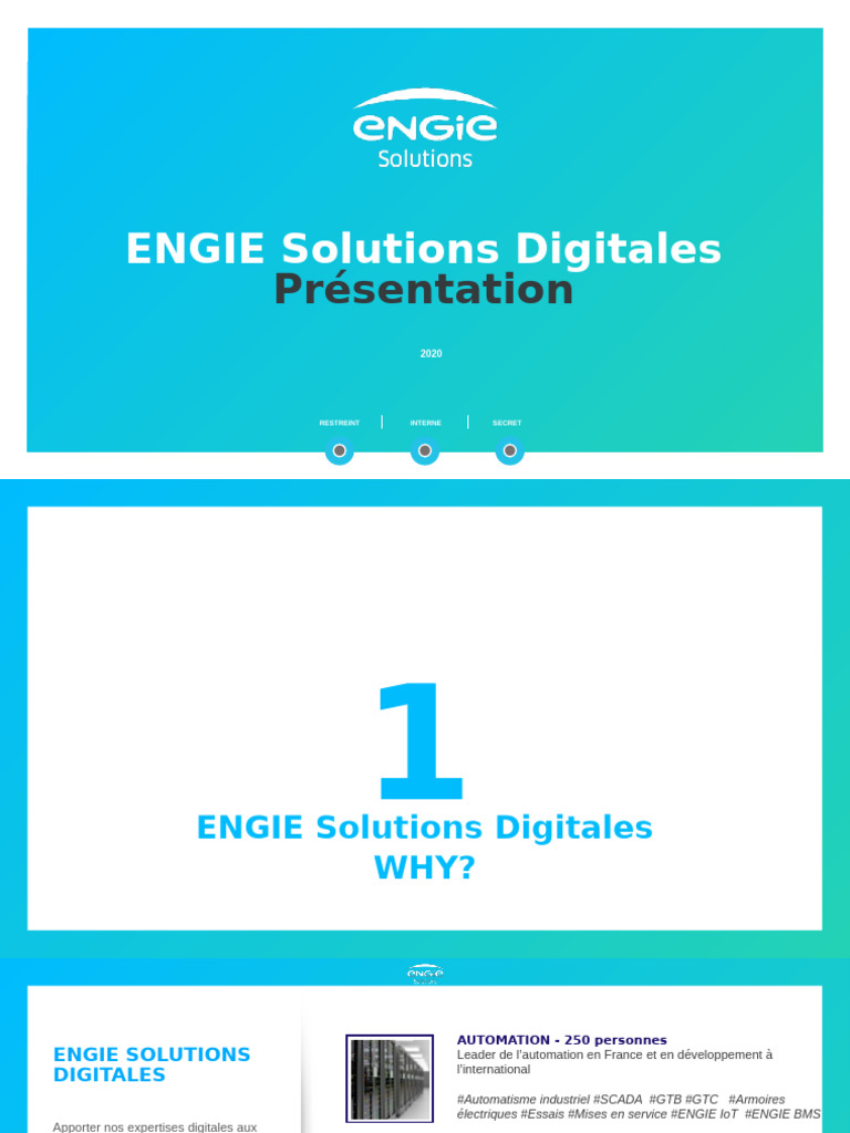 Engie Solution D Présentation Générale | PDF
