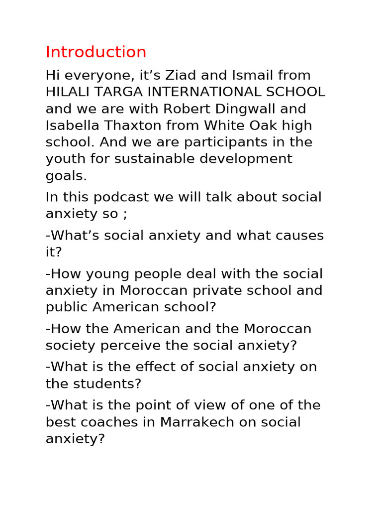 Introduction Conclusion Pdf