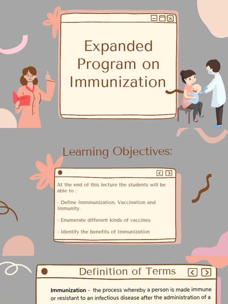 Expanded Program On Immunization | PDF