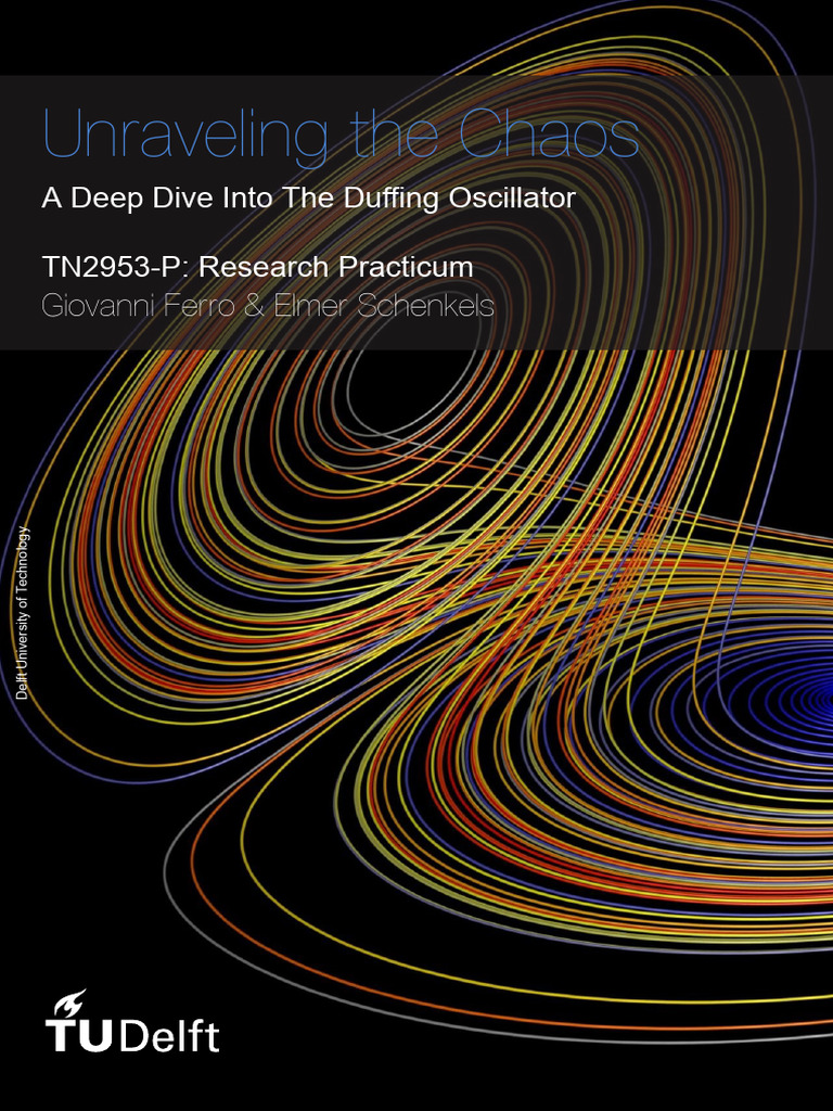 TN2953 P The Duffing Oscillator | PDF | Chaos Theory | Attractor