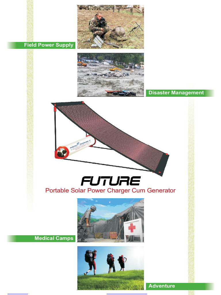 Rollable Solar Panel Brochure | PDF | Thin Film Solar Cell | Sun