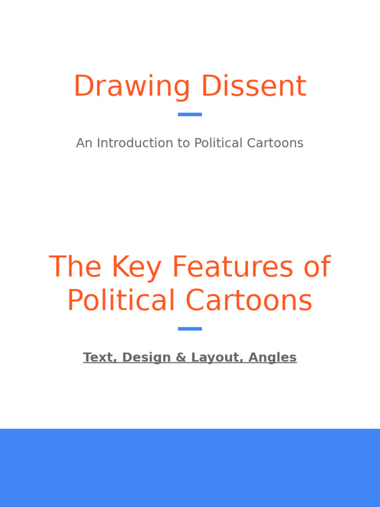 I Drawing Dissent - An Introduction To Political Cartoons | PDF ...