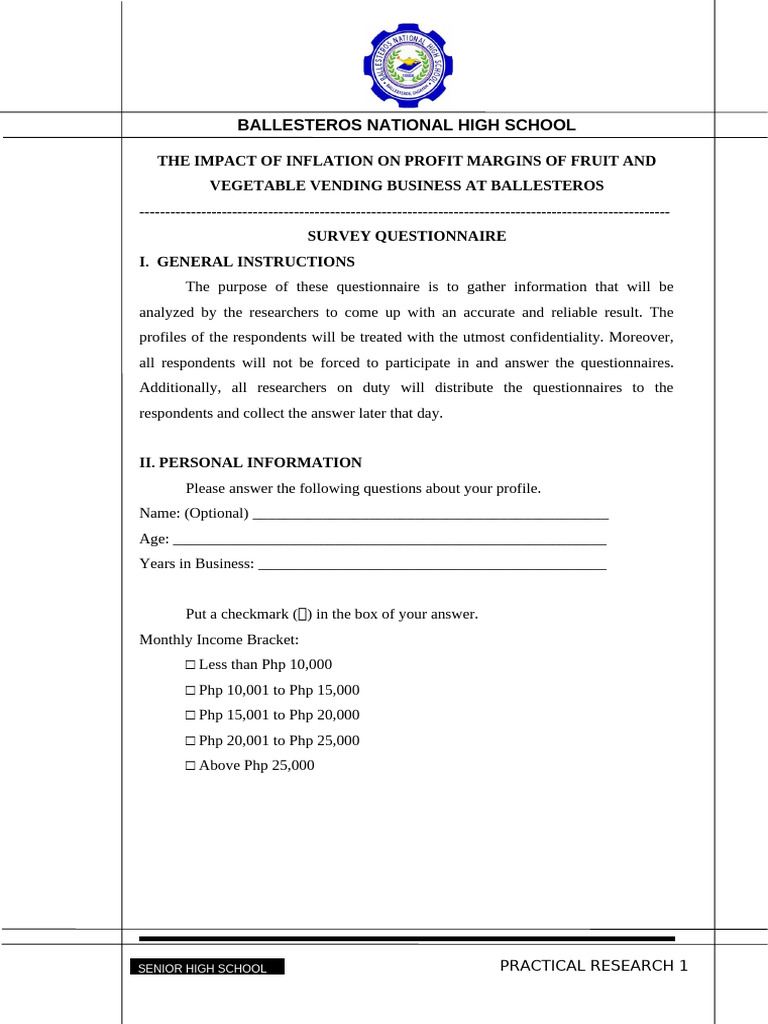 Inflation SURVEY | PDF