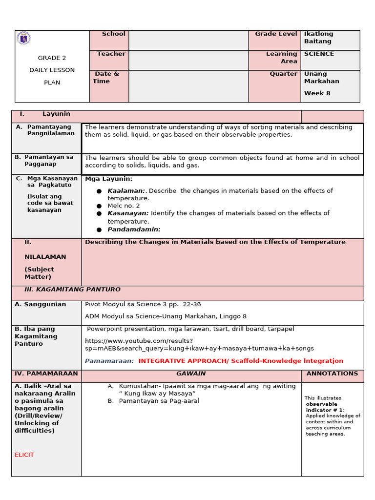 Cot-Science 3-Q1-W8 | PDF