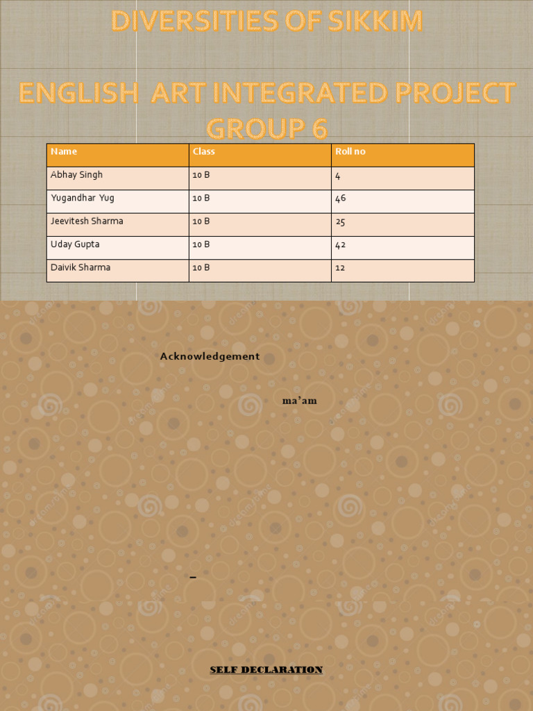 English Art Integrated Project | PDF