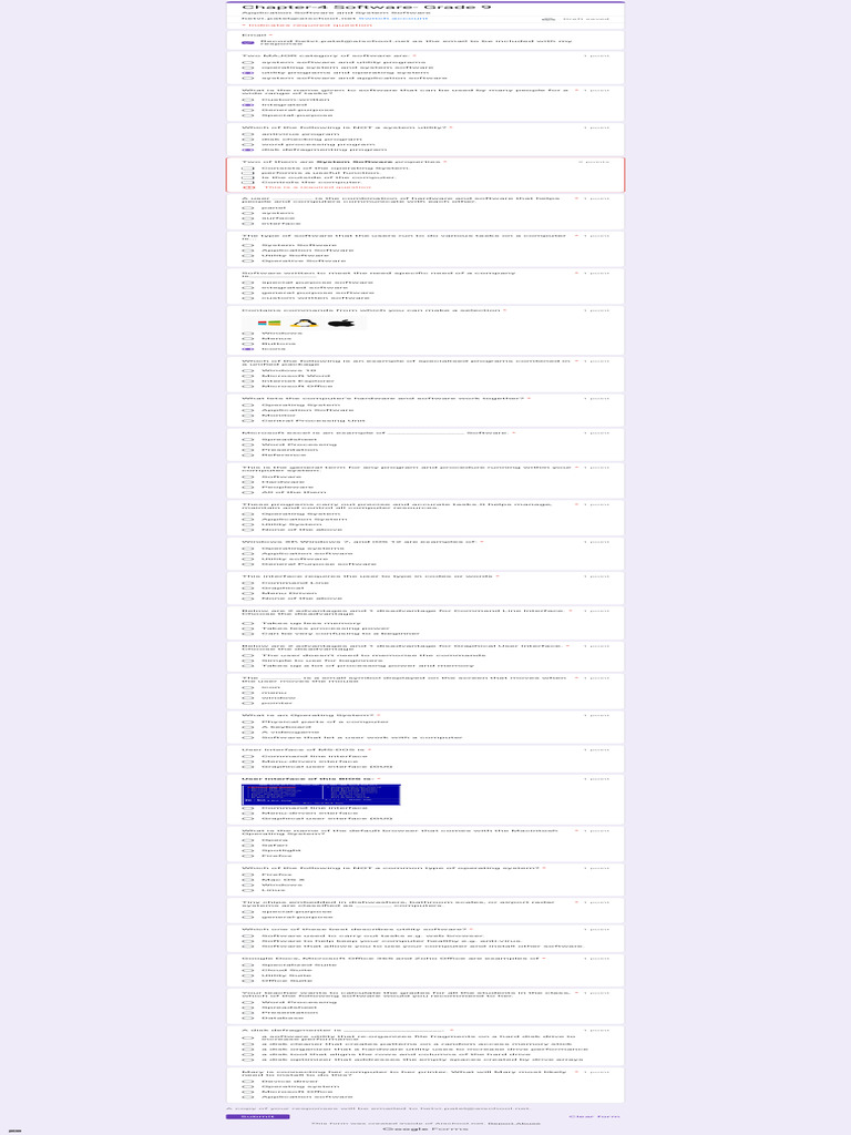 Chapter-4 Software- Grade 9 | PDF