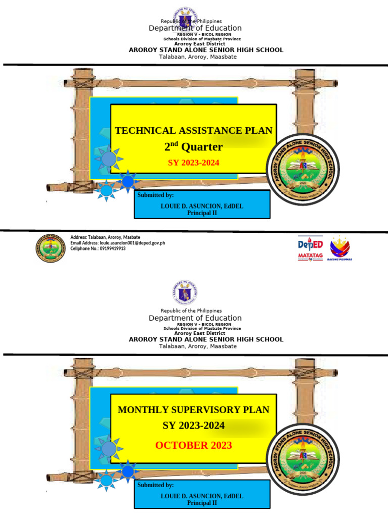 Cover Page Supervisory | PDF