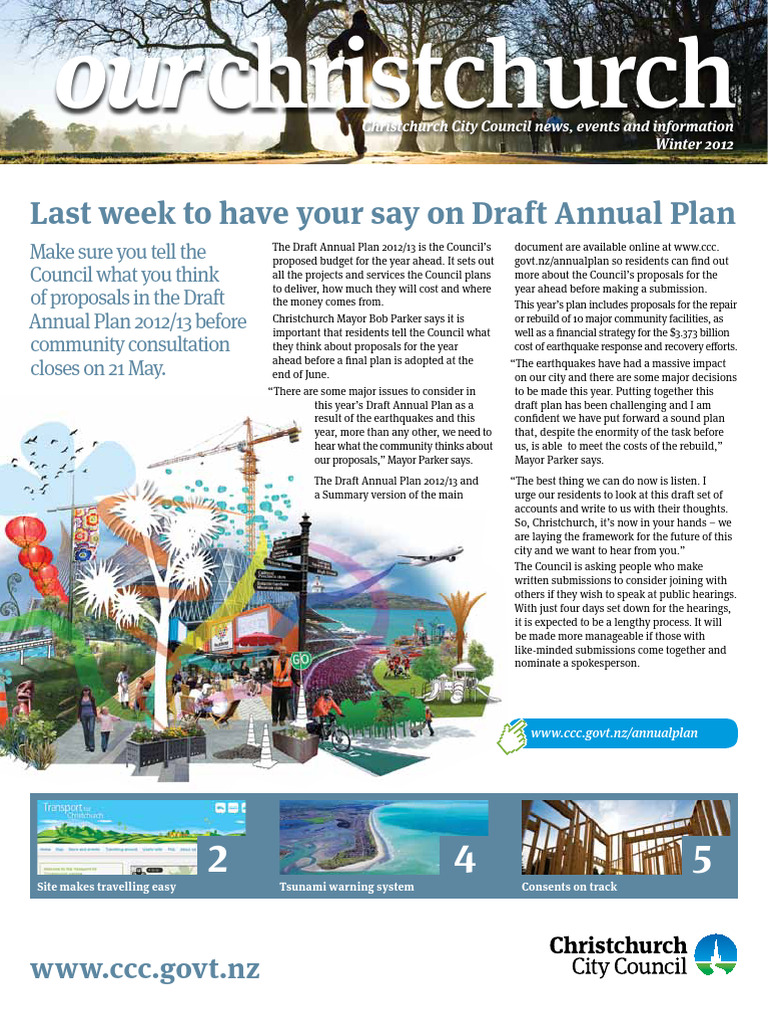 Our-Christchurch - 2012-Winter | PDF | Tsunami