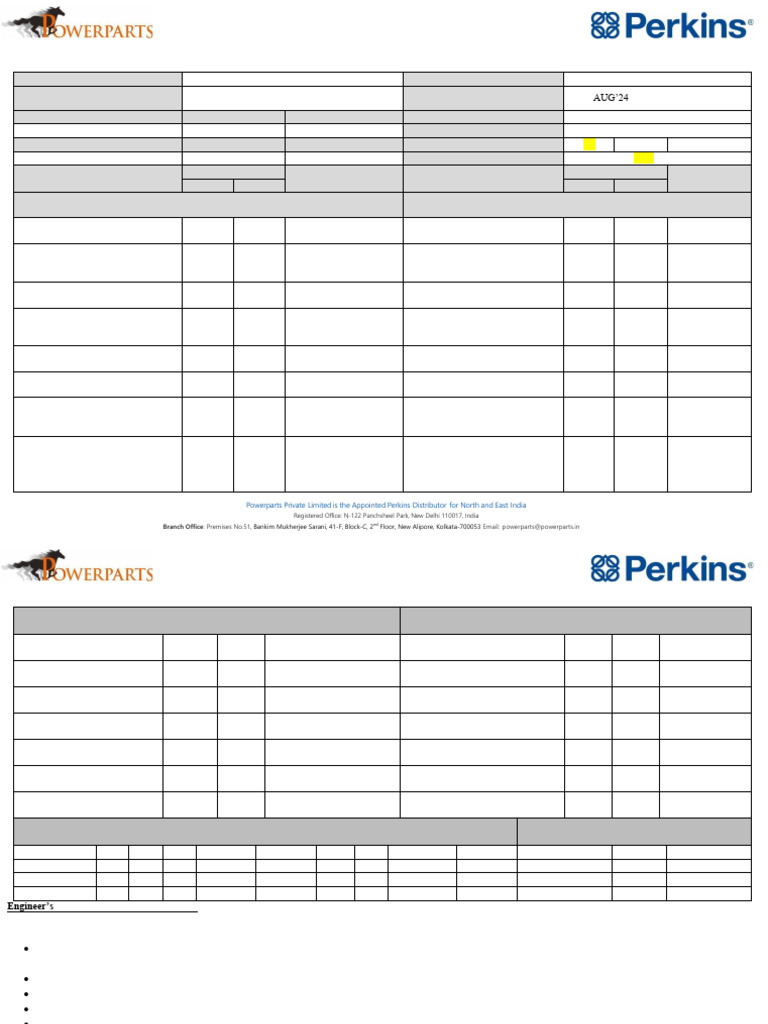 BAPL AMF Synchronizing Panel Report AUGUST-2024 - 091807 | PDF