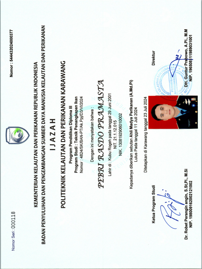 Pebri Rasdo Pramasta20240819 - 19321045 | PDF