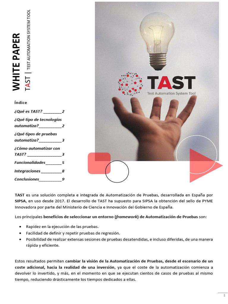 White Paper TAST 2022 1 | PDF