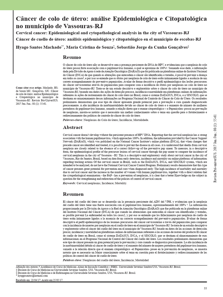 Root,+904+ +Cancer+de+Colo+de+Utero+Final | PDF