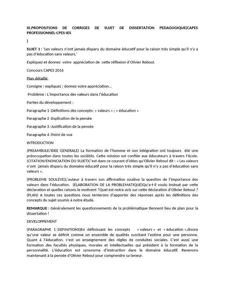 Concours Professionnel Technique 7 Sujets Corriges en PG (Capes Pro-Cpes-Ies) | PDF