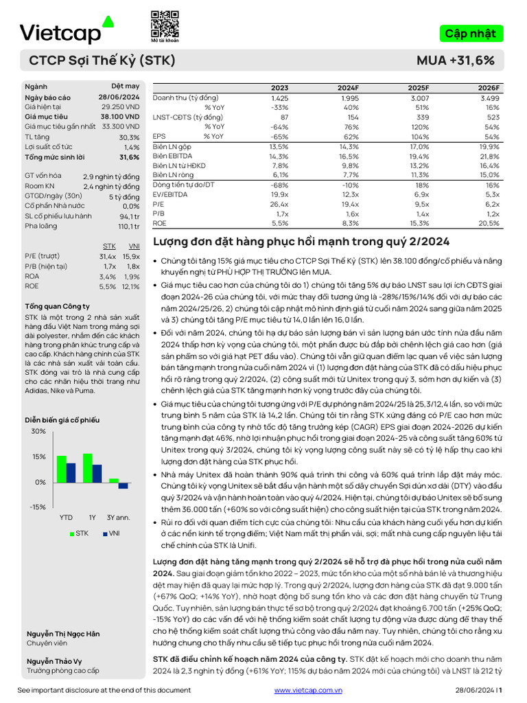 Phân Tích STK | PDF