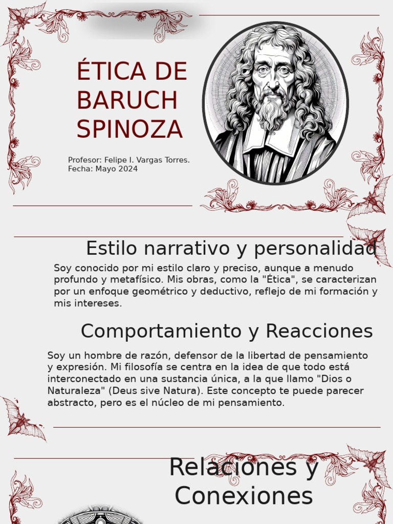 Ética de Baruch Spinoza | PDF