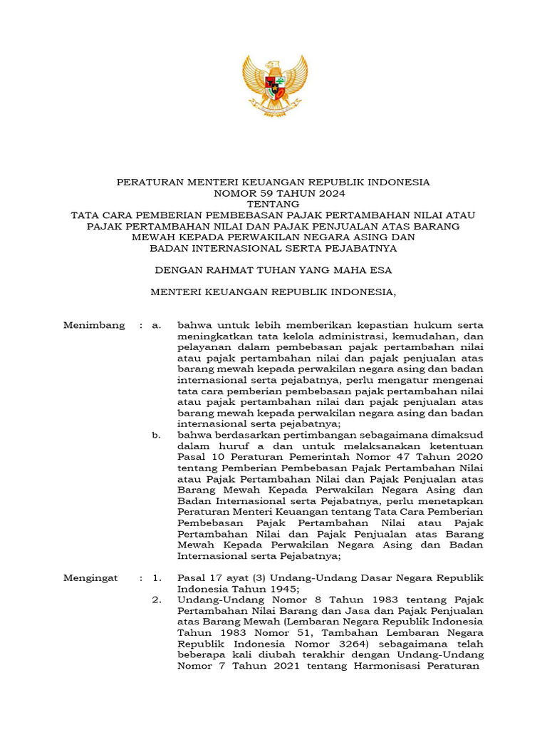 2024 Pmkeuangan 059 | PDF