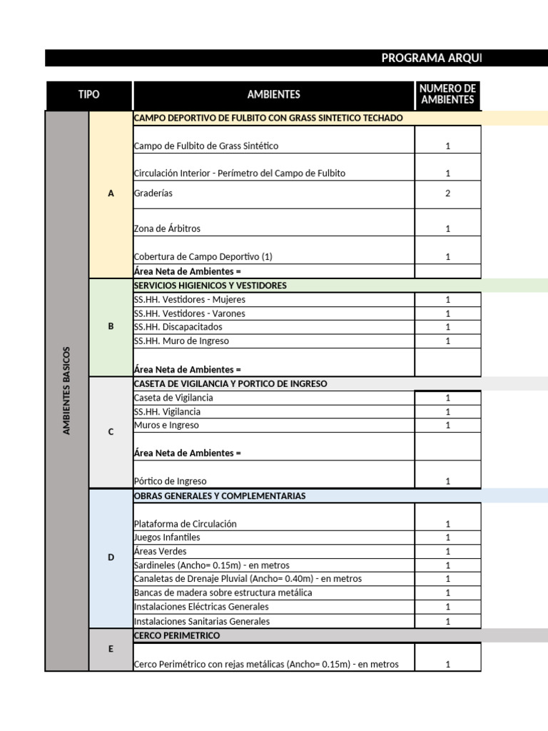 Calculo Arq | PDF