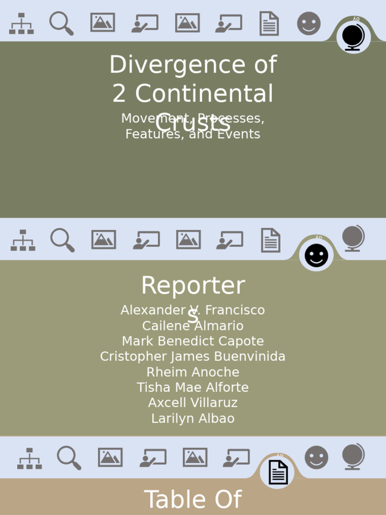Divergence of Two Continental Crust | PDF