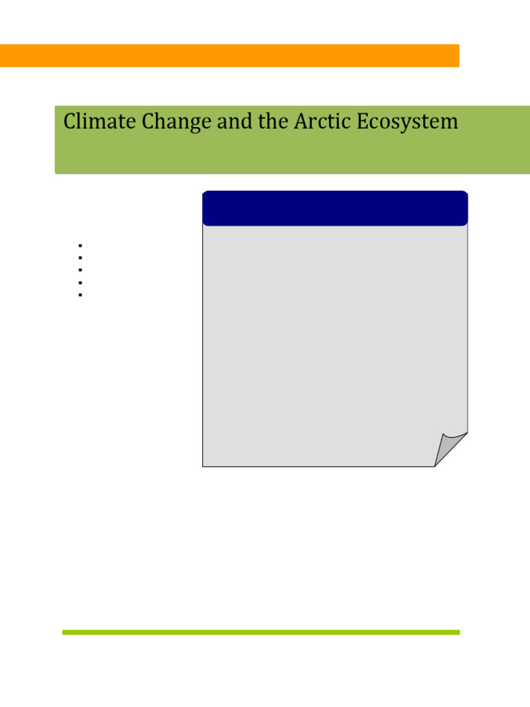 Arctic Ecosystems Case Study R2014 | PDF