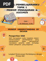 Jurnal 1 Menerapkan Prinsip Understanding by Design | PDF | Pedagogy | Teaching