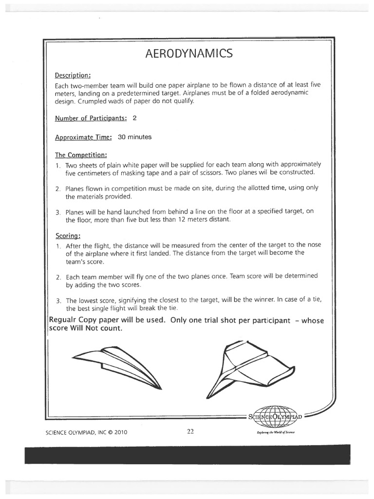 Barge Building Science Olympiad | PDF