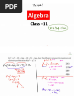 Plus One Model Exam Maths Rocket Revision | PDF