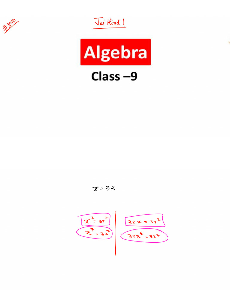 Algebra 9 Qa | PDF