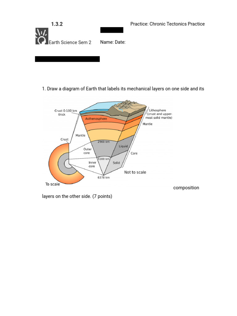 1.3.2 Practice - Chronic Tectonics (Practice) - 1003002 - NOEedRhql | PDF