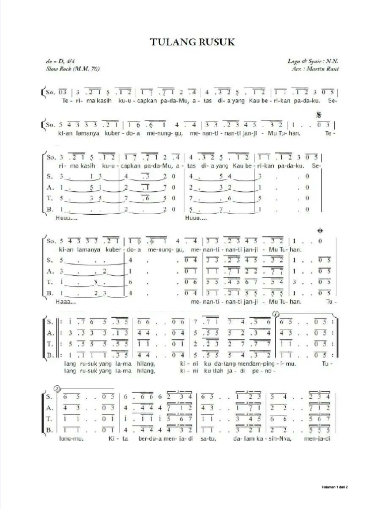 PDF Tulang Rusuk Satb Compress 240627 202209 | PDF