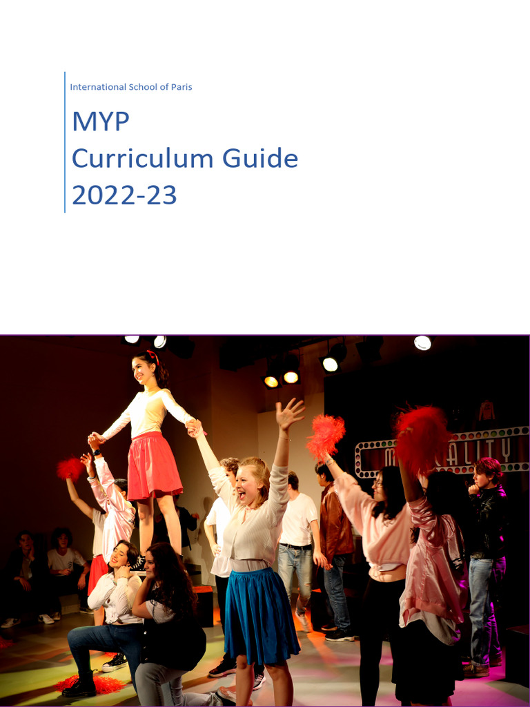 MYP Curriculum Guide 202223 FINAL | PDF