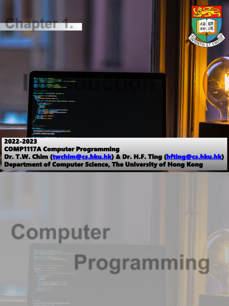 Chapter 1 Introduction | PDF