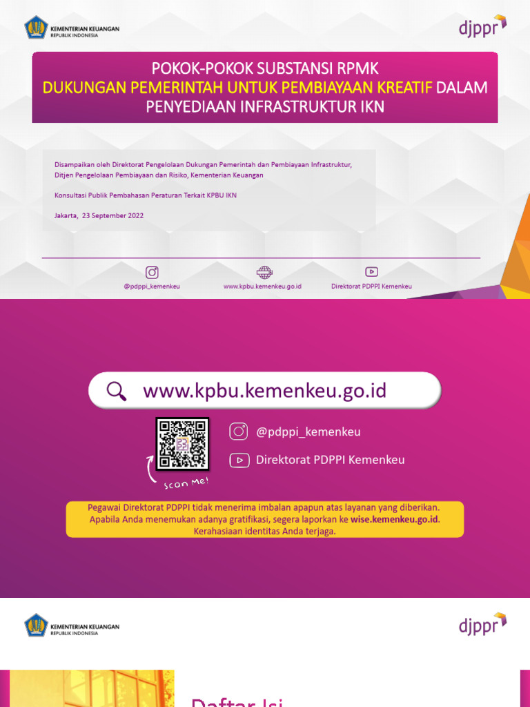 Pokok-Pokok RPMK DP - 23092022 | PDF