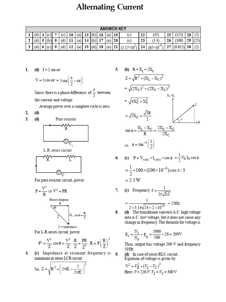 Solution (AC) | PDF
