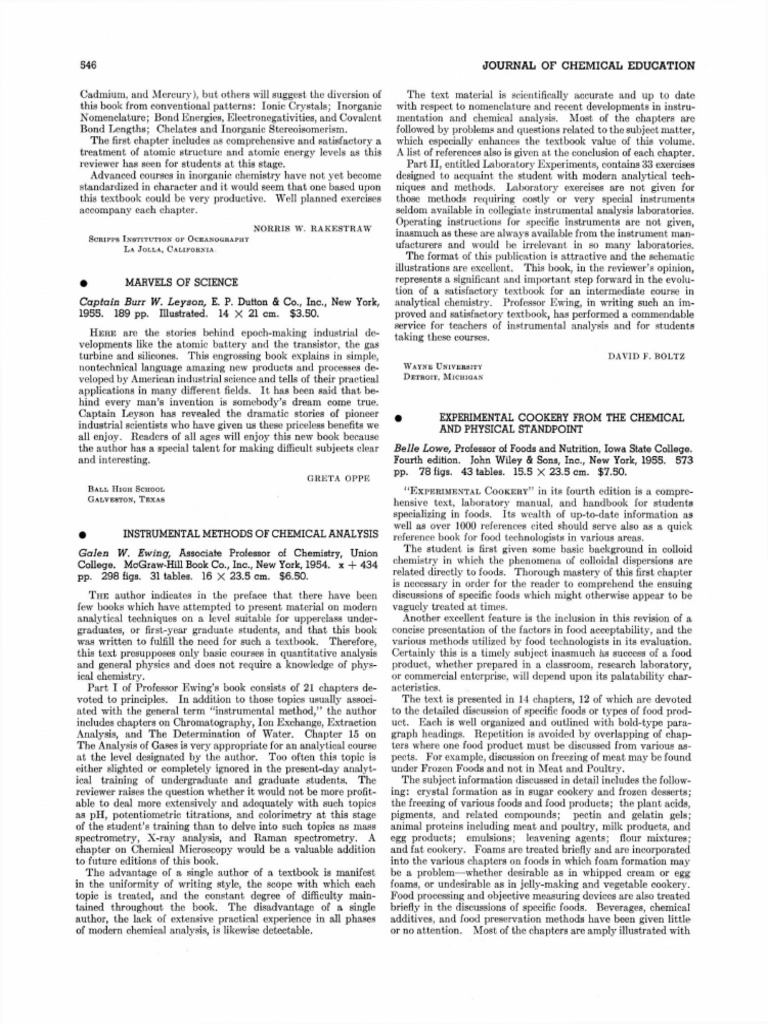 Boltz 1955 instrumental methods of chemical analysis PDF