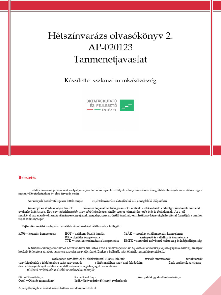 Magyar 2 TM | PDF