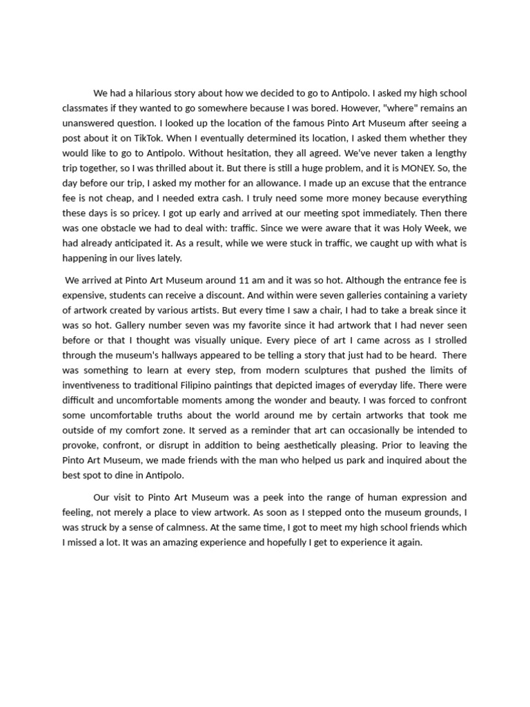 RPH Reflection | PDF