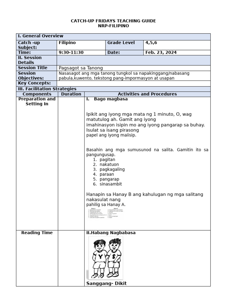 Cuf NRP Filipino Feb 23 2024 | PDF | Philippines | Kinship And Descent