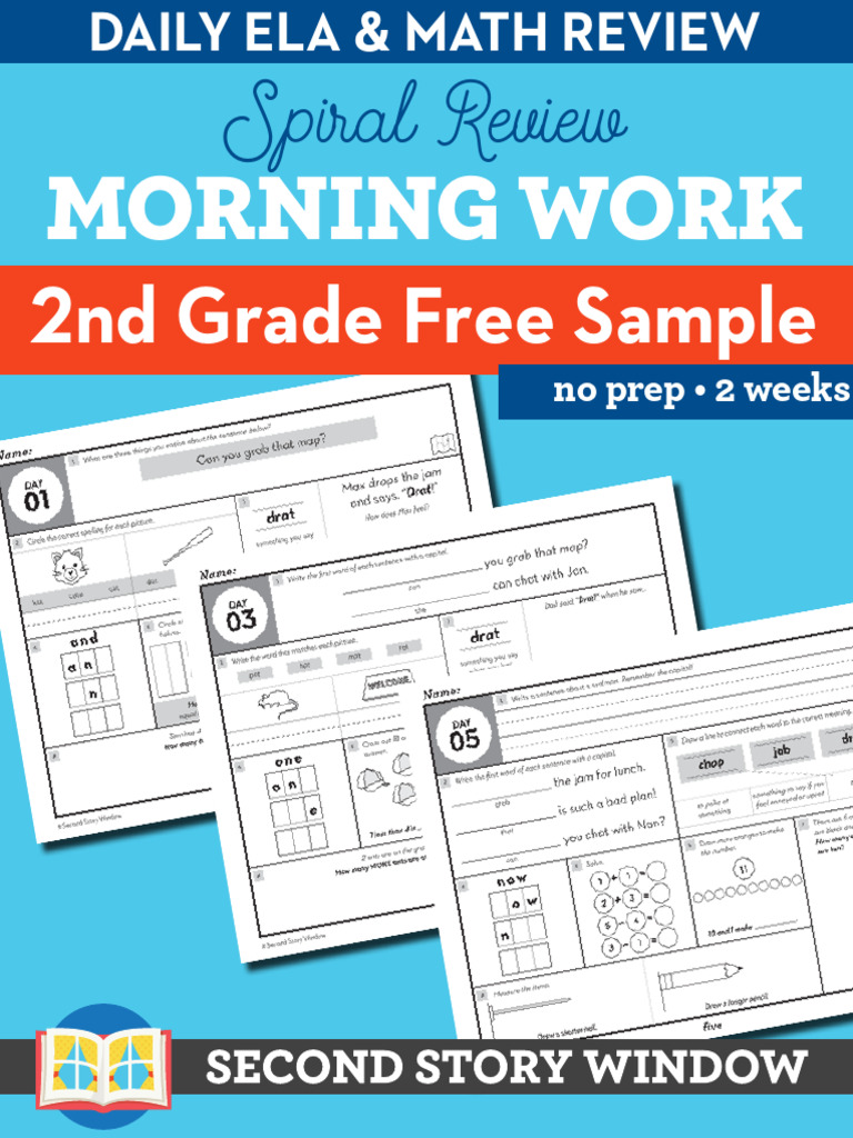 14 - 2nd Grade Morning Work Free 2 Week Sample | PDF | Linguistics