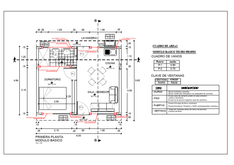 Modulo Techo Propio | PDF