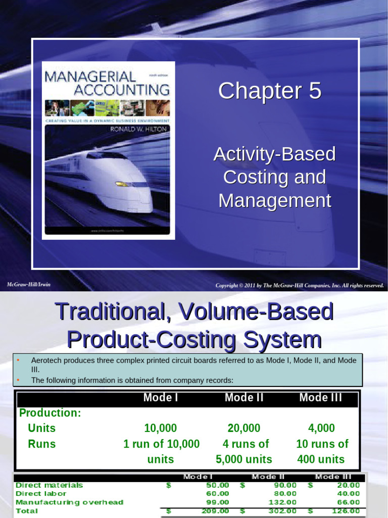Chap005 Activity-Based Costing and Management | PDF | Management Accounting | Business Economics