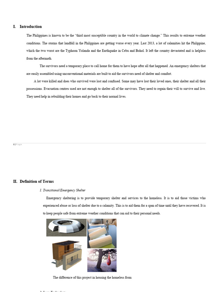 AD TRANSITION SHELTER Research | PDF