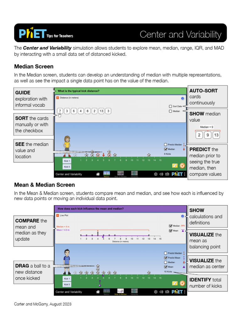 Center and Variability HTML Guide - en | PDF